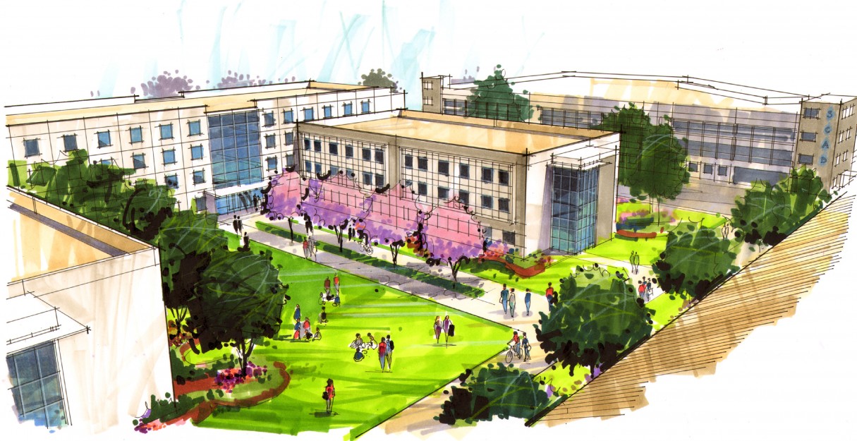 SCAD rendering - Mackey Mitchell Architects