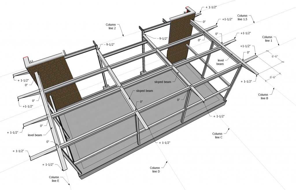 lobby framing - Mackey Mitchell Architects