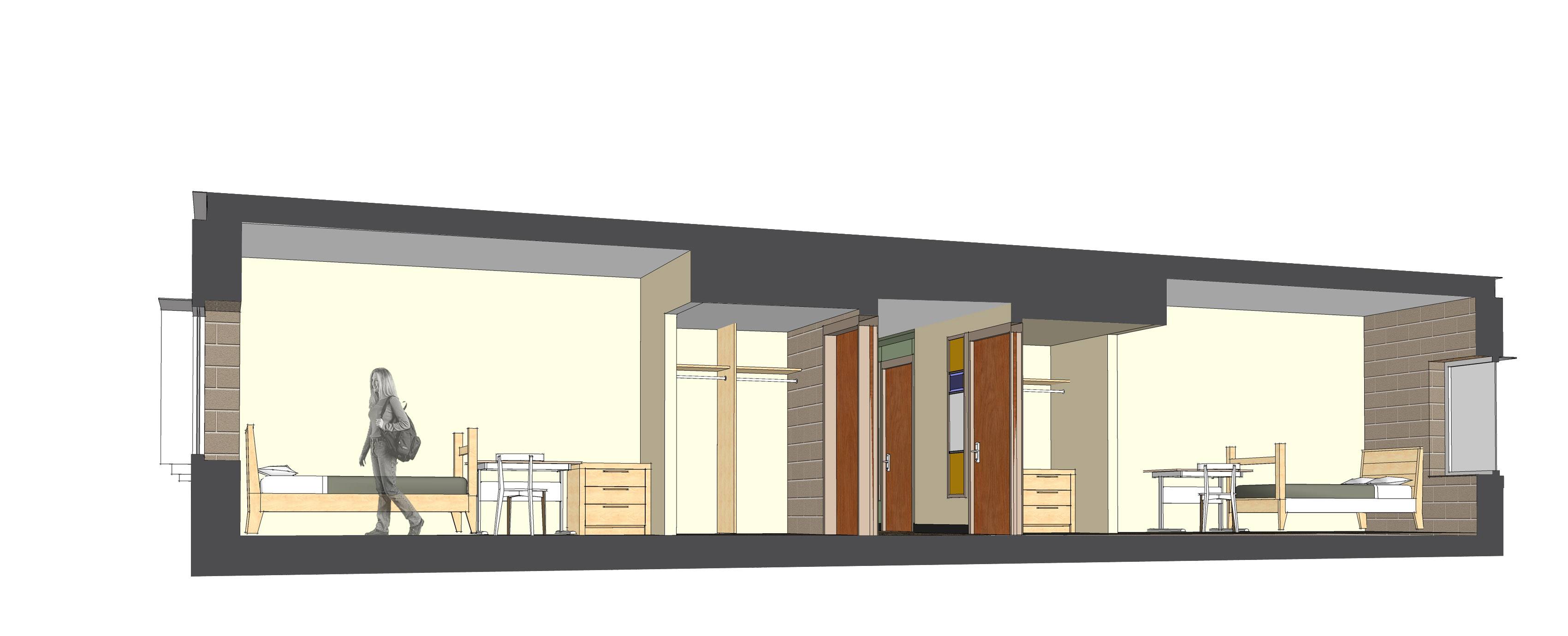 unit section 01 - Mackey Mitchell Architects