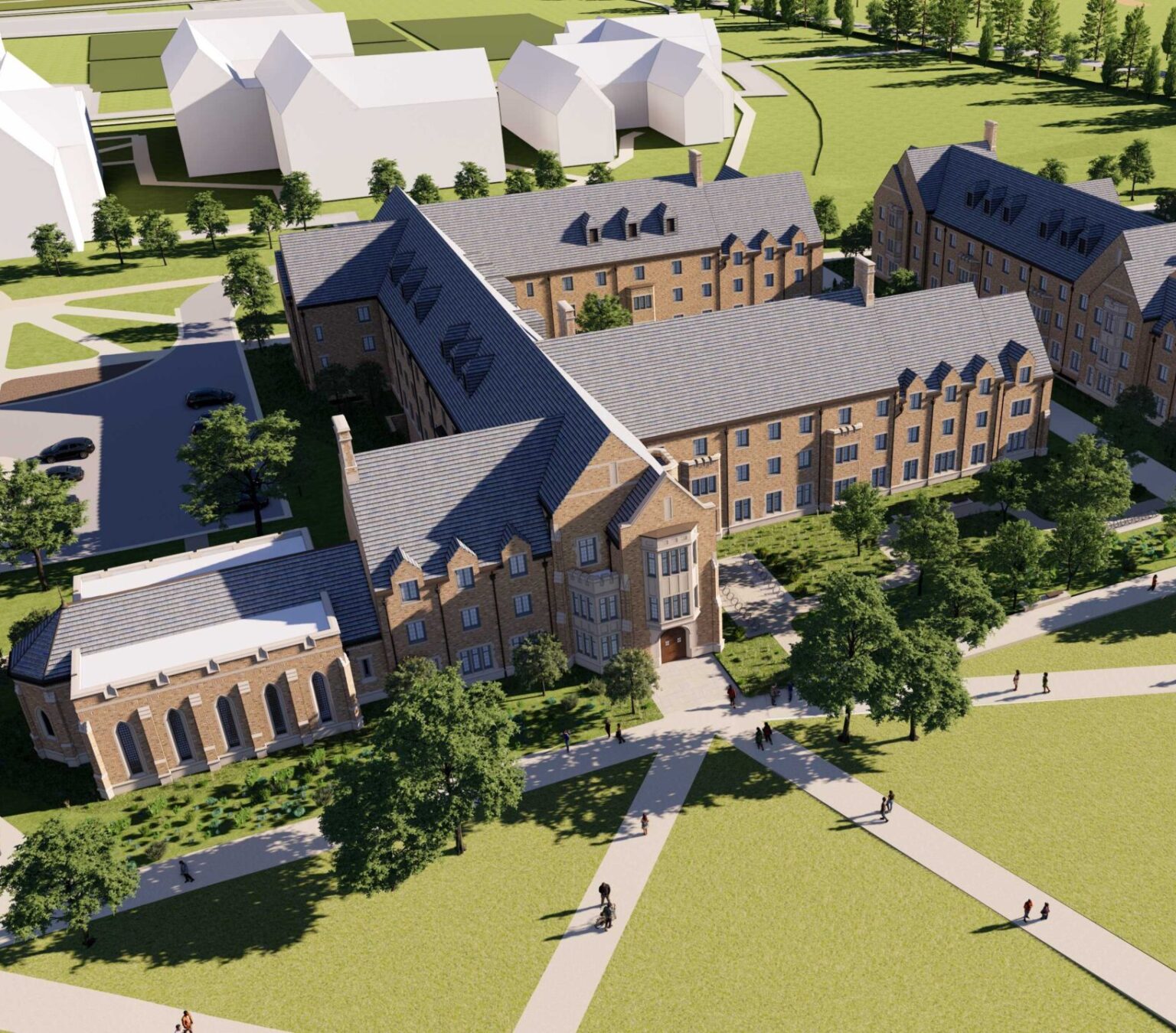 Aerial 2 - Mackey Mitchell Architects